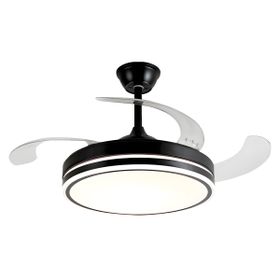 Low Profile Ceiling Fan-Modern Folding Invisible Ceiling Fan Fixture ...