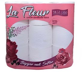 La Fleur 2ply 350 Sheet Toilet Paper 18 Rolls | Shop Today. Get it ...