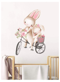 Rabbit On A Bicycle Wall Art | Buy Online in South Africa | takealot.com