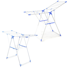SH-CDR-8001-2-BL Foldable Washing Line - Multi-Purpose Clothing Drying ...