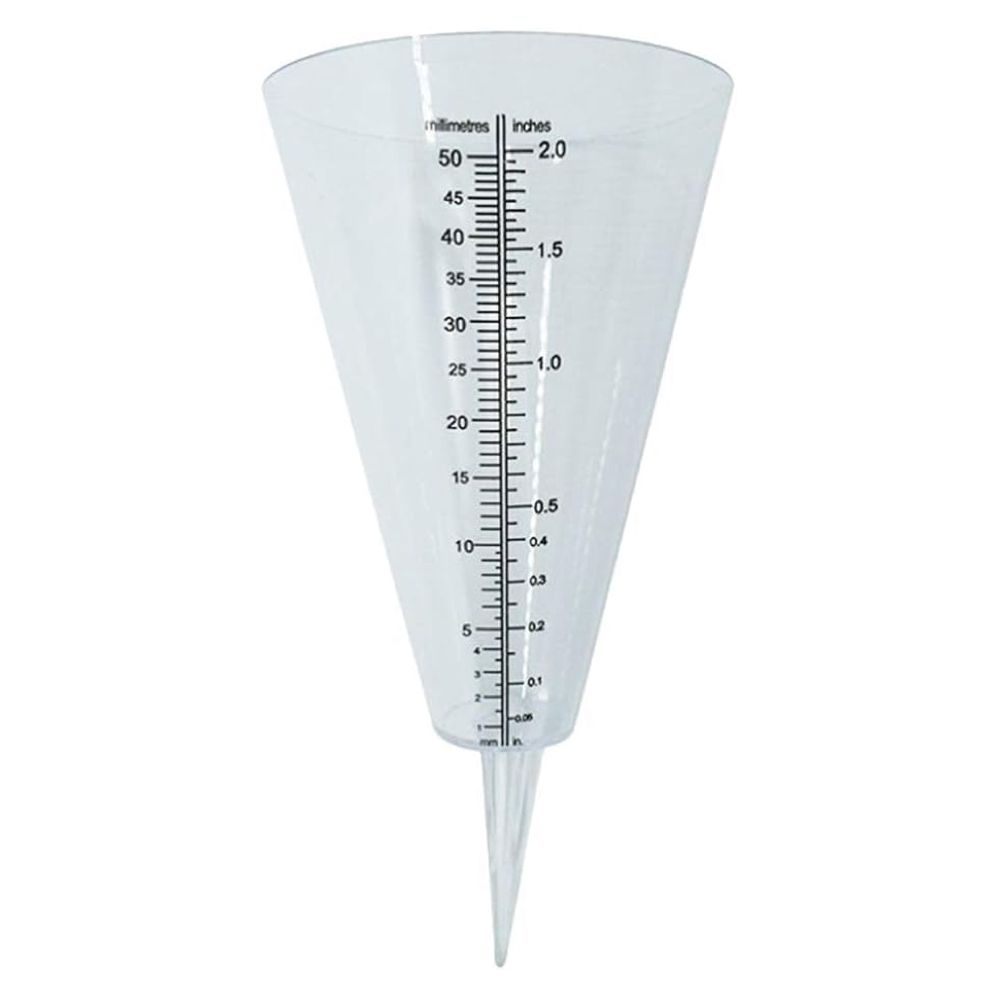 Garden Accurate Measurement Ground Spike Precipitation Rain Gauge (22cm ...