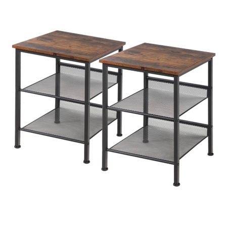 Set of 2 Side Tables Nightstand Easy Assembly Shop Today. Get it Tomorrow takealot