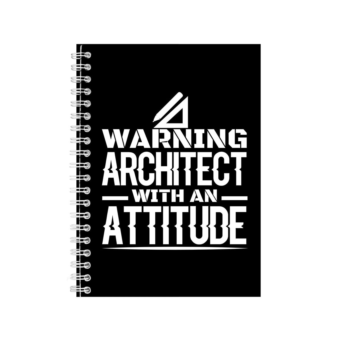 Attitude Notebook Architecure Gift Idea Writing Book Notepad Pad 52 ...
