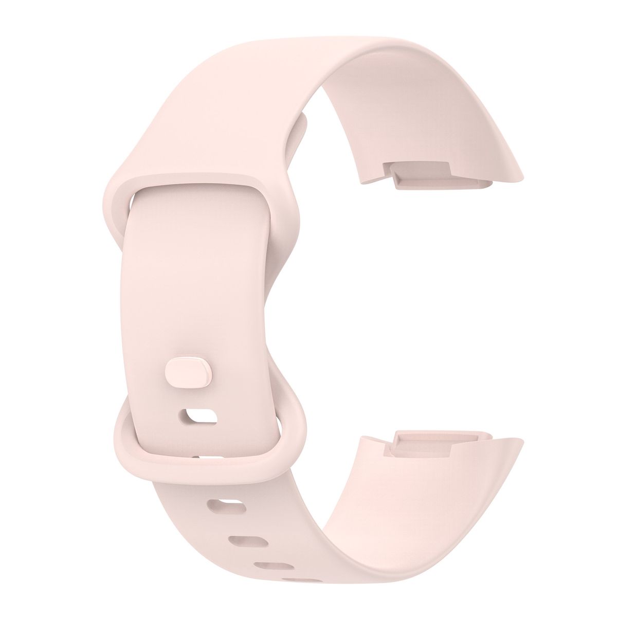 Silicone Replacement Strap with Infinity Buckle For Fitbit Charge 5 ...