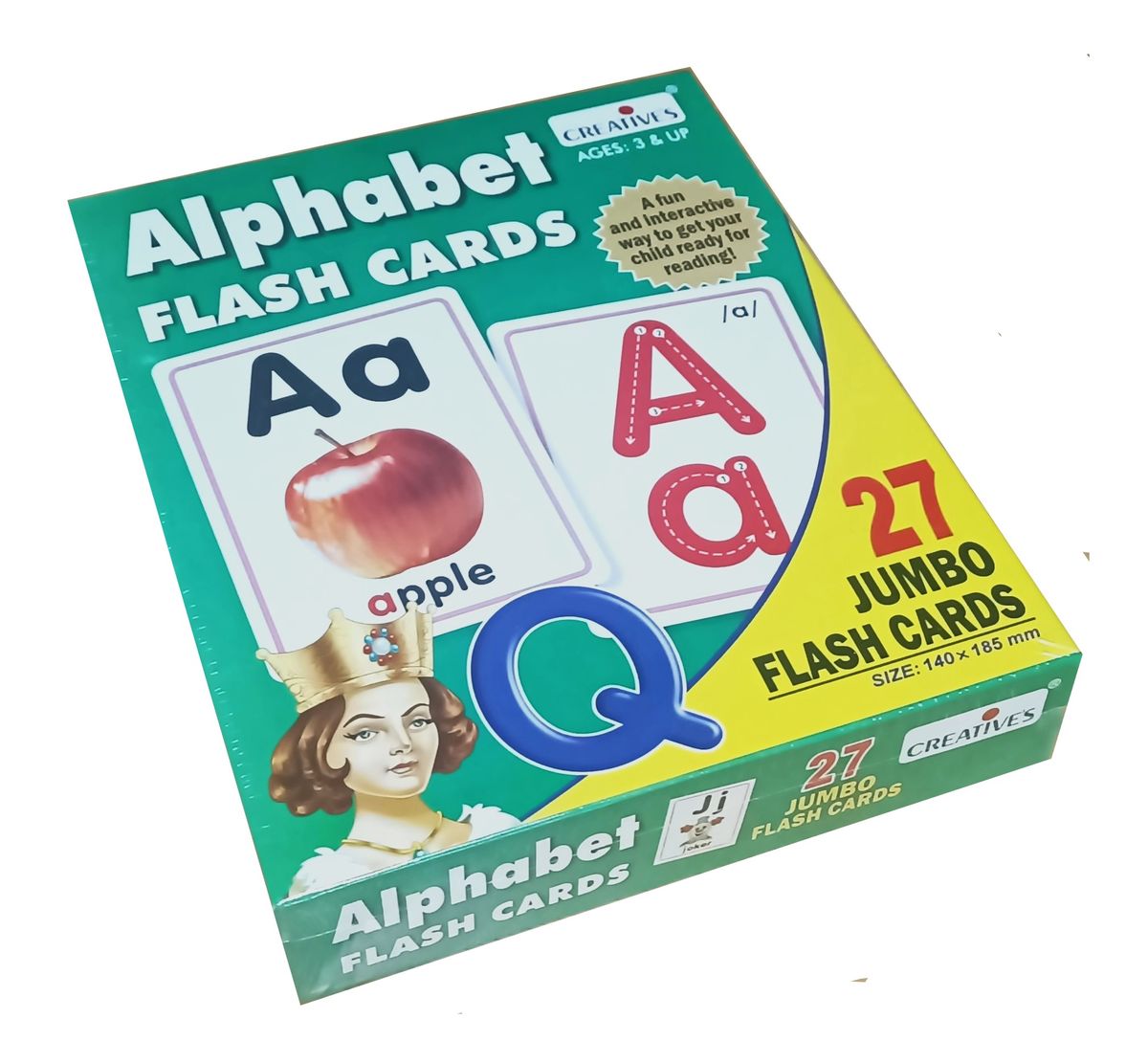 Creatives Discover Alphabet Jumbo Flash Cards - 27 Cards | Shop Today ...