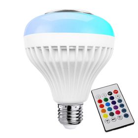 Bluetooth LED Music Light Bulb With Remote -E27 BAYONE | Shop Today ...