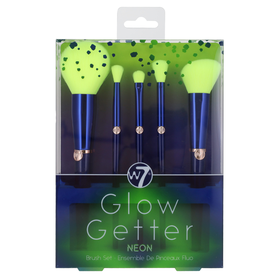 W7 Glow Getter Neon 5pc Makeup Brush Set | Shop Today. Get it Tomorrow ...