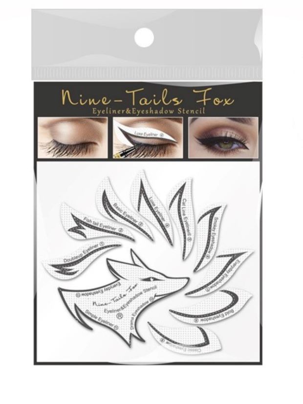 Eyeliner-Eyeshadow Shaping Sticker - Fox Tail | Shop Today. Get it ...