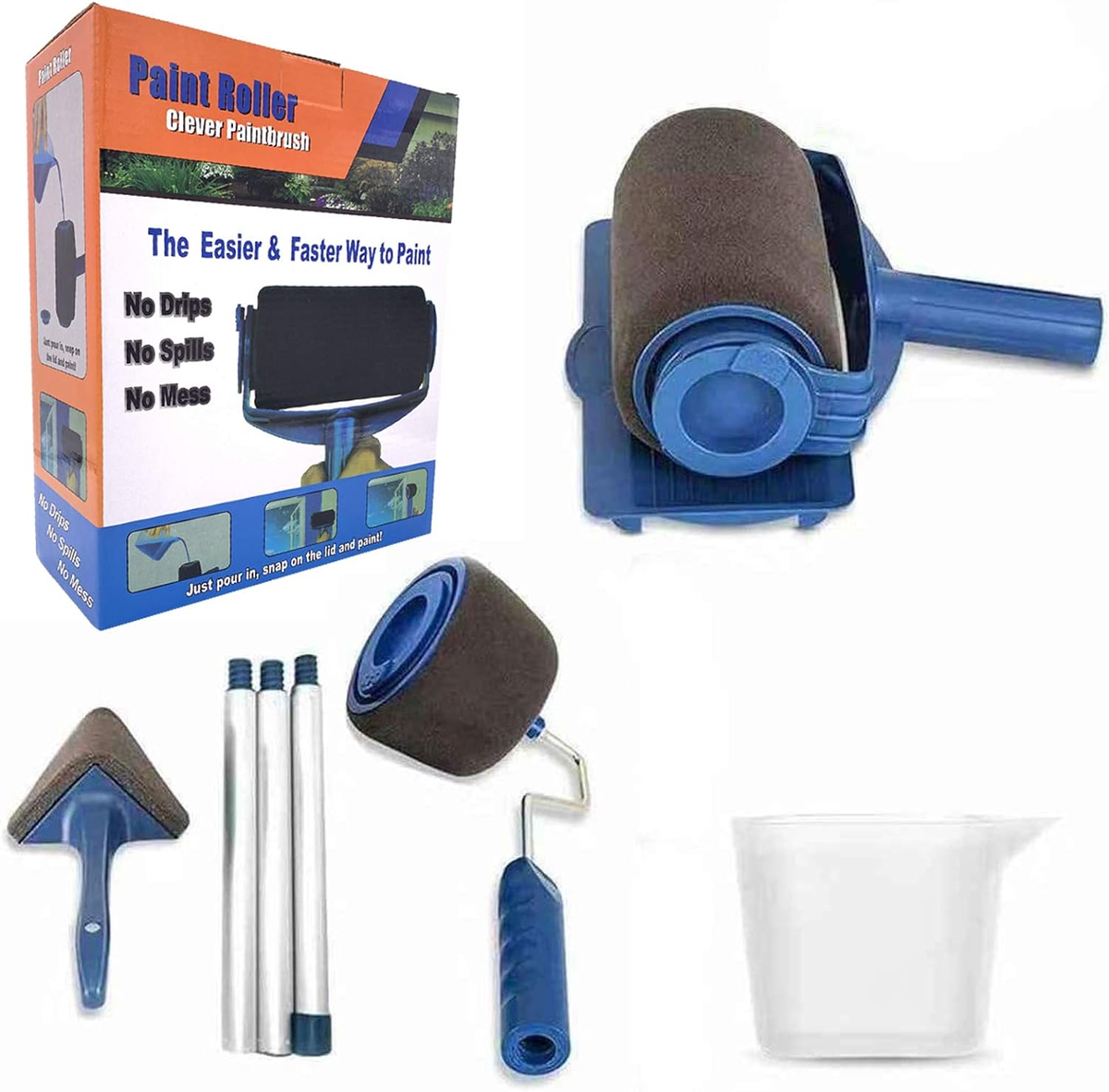 9pcs Universal Paint Roller Kit | Shop Today. Get it Tomorrow ...