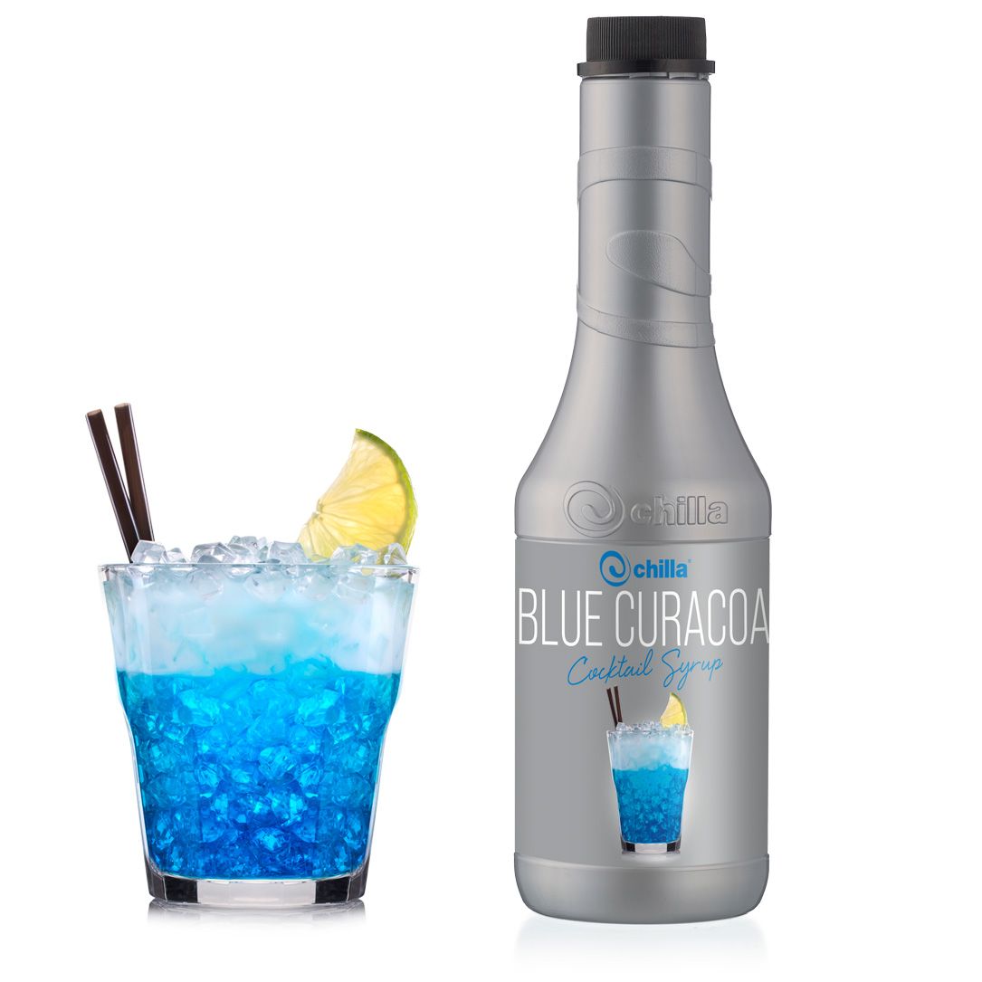 Chilla Blue Curacoa Cocktail Syrup 1lt Coffee | Cocktail | Syrup | Shop ...