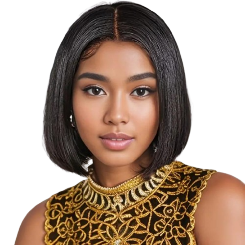 VSP Short Bob Wig Glueless Straight Hair Wigs - 13x4 Lace Front Wigs 8 ...