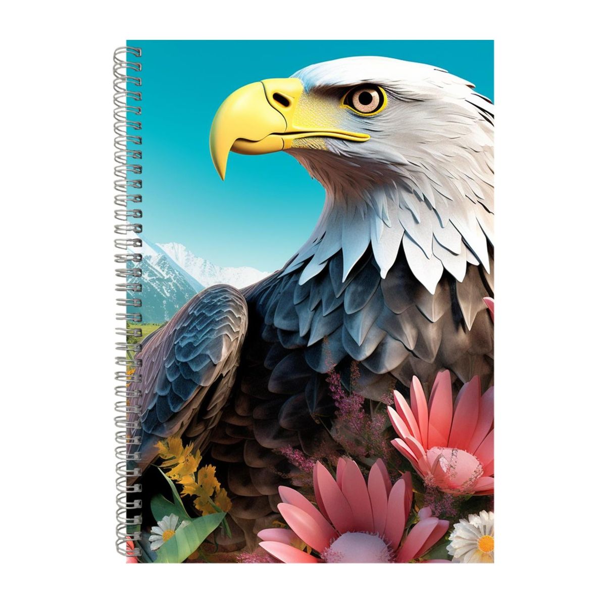 3D BALD EAGLE Notebook Gift Idea A4 Notepad Pad 103 | Shop Today. Get ...