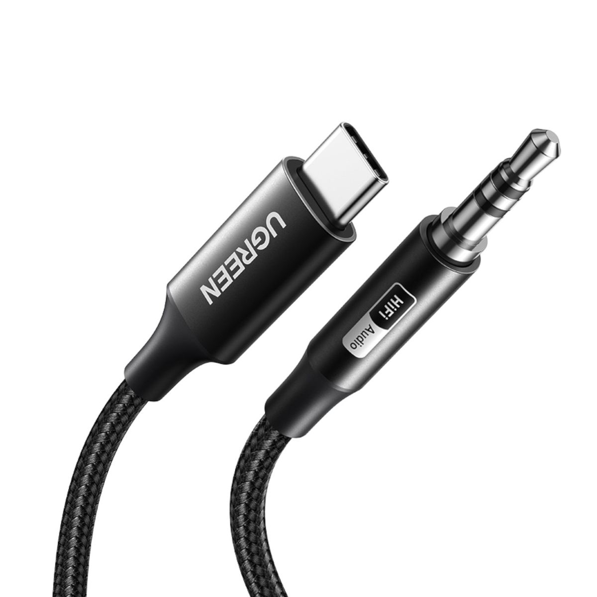 UGreen USB Type-C to 3.5mm AUX Audio Cable 1M - Black | Shop Today. Get it Tomorrow! | takealot.com