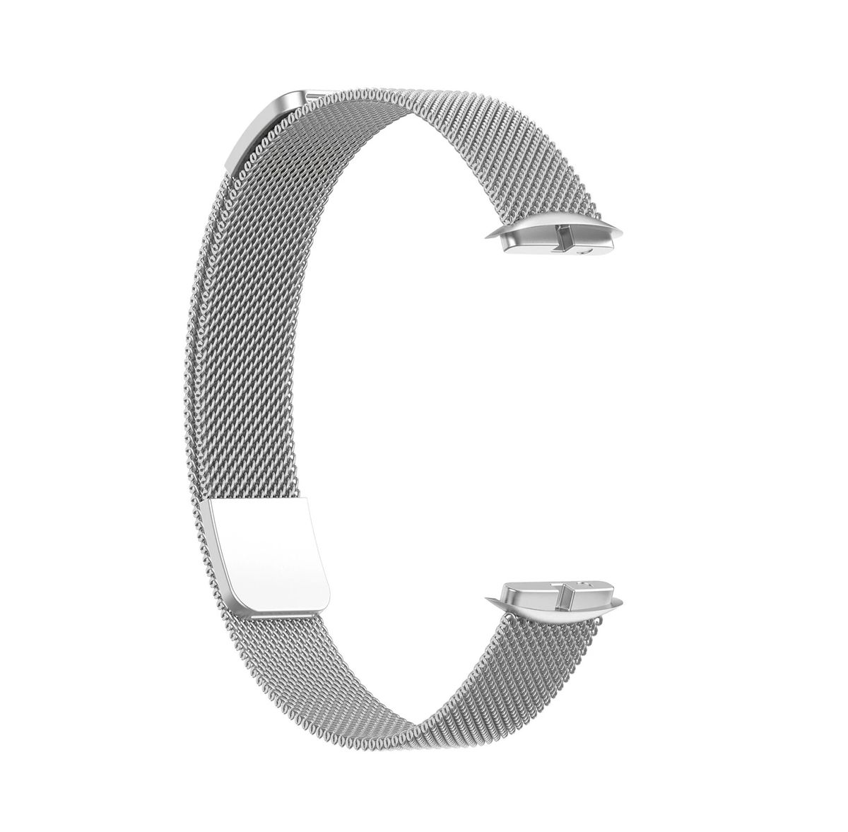 Killer Deals Fitbit Luxe Replacement Meshy Milanese Strap - Silver ...