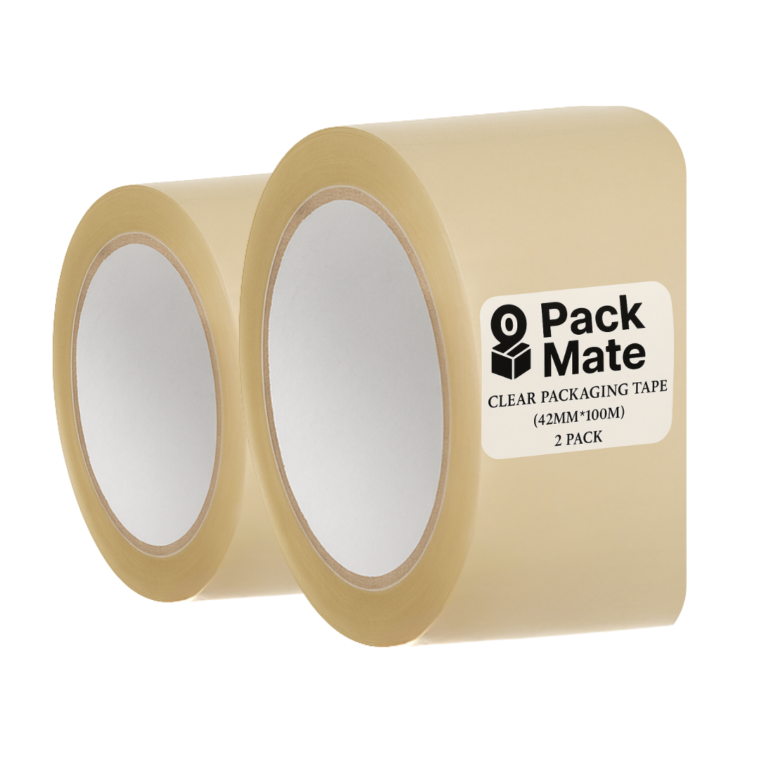 PackMate Clear Packaging Tape (42mm x 100m) - 2 Pack | Shop Today. Get ...