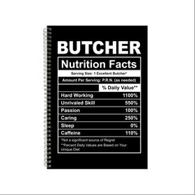 Butcher Notebook Gift Writing Book A4 Notepad 10 | Shop Today. Get it ...