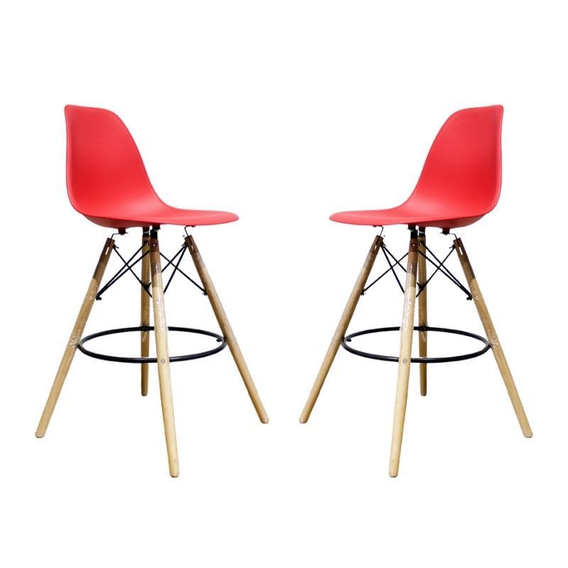 Kim Red Bar Stool | Shop Today. Get it Tomorrow! | takealot.com