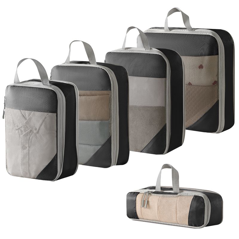 Iconix Premium 5 Piece Travel Organizers with Breathable Mesh | Shop ... Iconix Premium 5 Piece Travel Organizers with Breathable Mesh | Shop ...