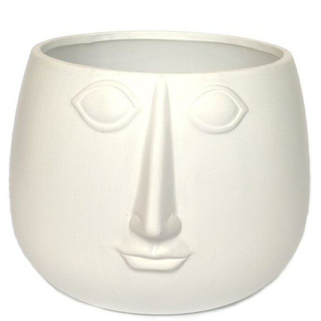 PH Garden - Large Round Head Pot Cover White 18.6d x H13.5cm | Shop ...