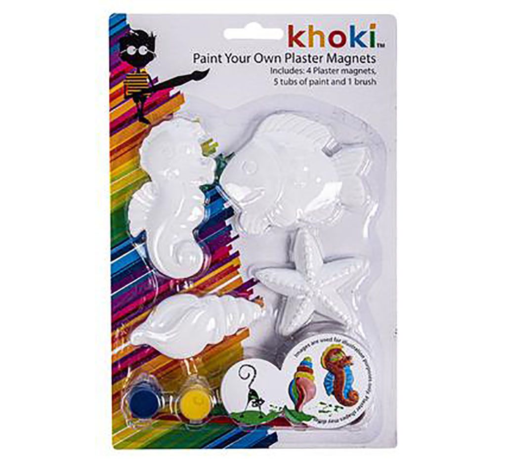 Paint Your Own Plaster Magnets - Ocean Designs | Shop Today. Get it ...