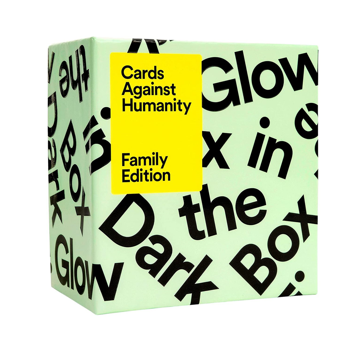 Cards Against Humanity Family Edition: Glow in The Dark Box Expansion ...