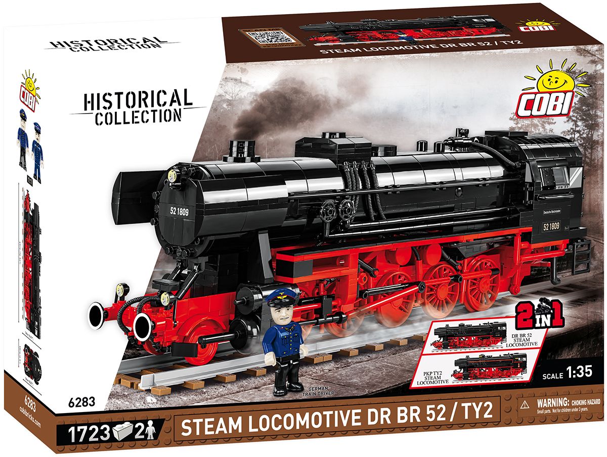 Steam Locomotive Drb Class 52 1630 Train Construction Model | Shop ...