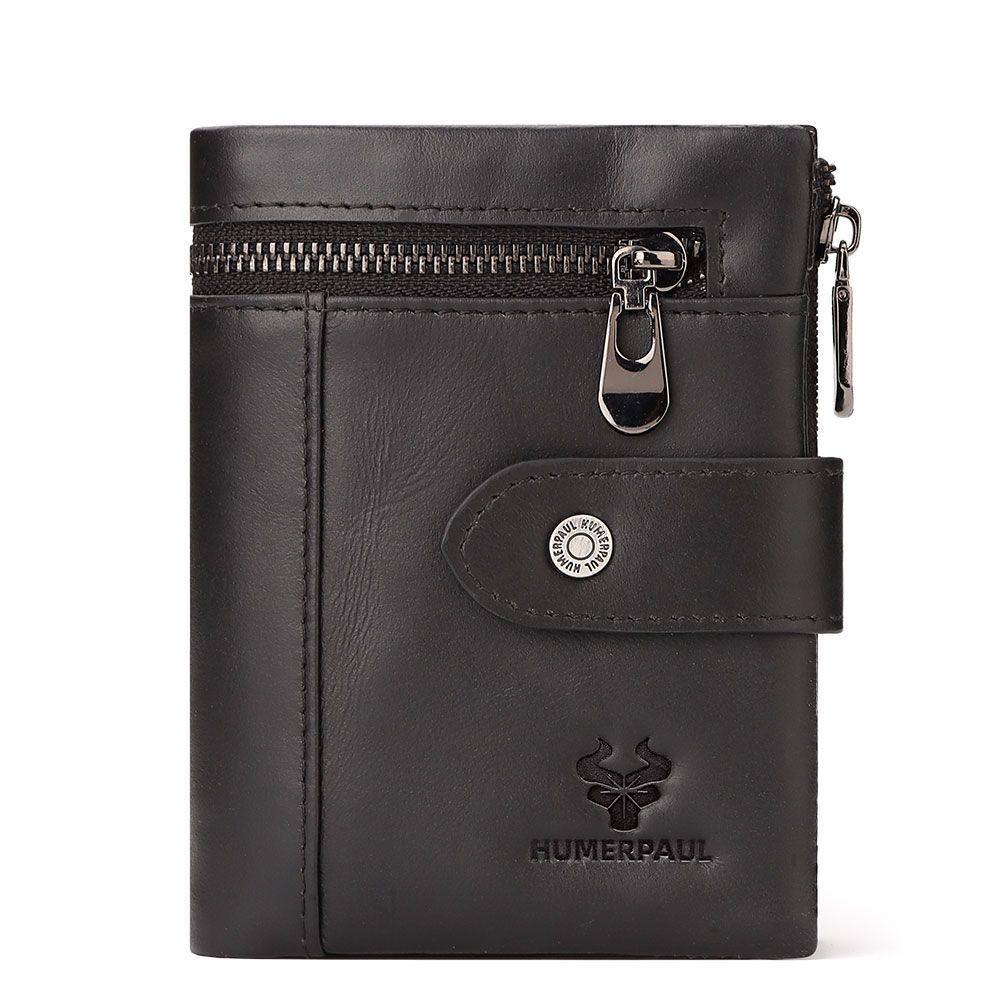 HumerPaul - Men's Elite Genuine Cowhide Leatherwallet with Stylish ...