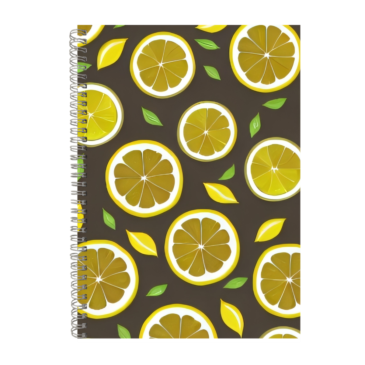 Lemon A4 Notebook Pad with Lines for Fruit Lovers Trendy Graphic ...