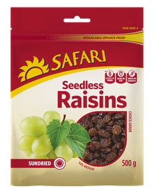 Safari Sundried Seedless Raisins 500g | Shop Today. Get it Tomorrow ...