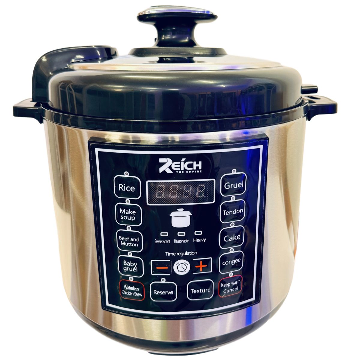10 in 1 Reich Silver Aluminum Electric Pressure Cooker 6L MultiCooker ...
