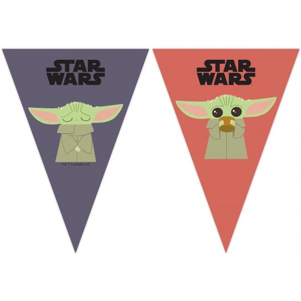 Star Wars The Mandalorian Triangle Flag Banner | Shop Today. Get it ...