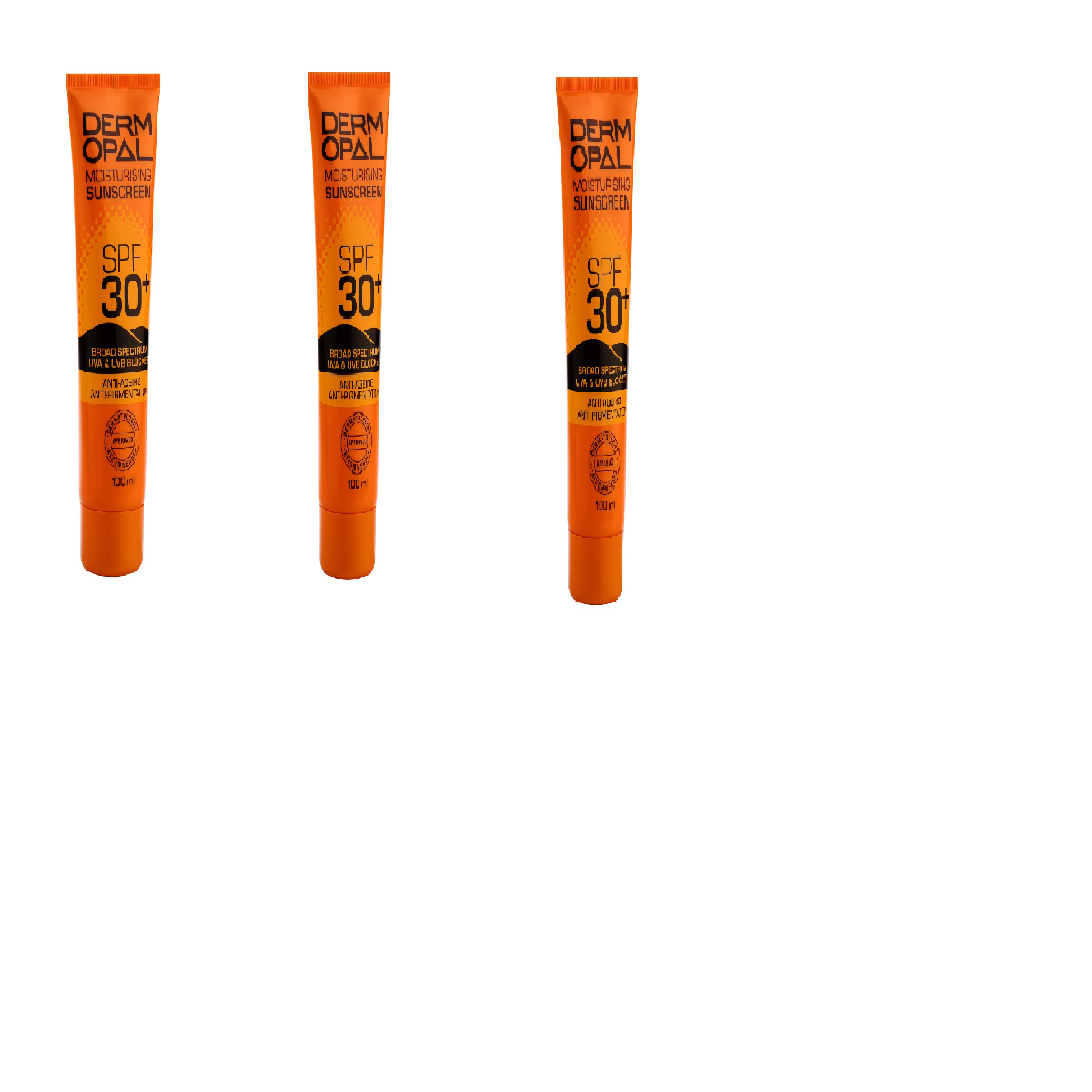 Dermopal Sunscreen and Sunblock SPF30 300 ml (3 x 100ml) | Shop Today ...