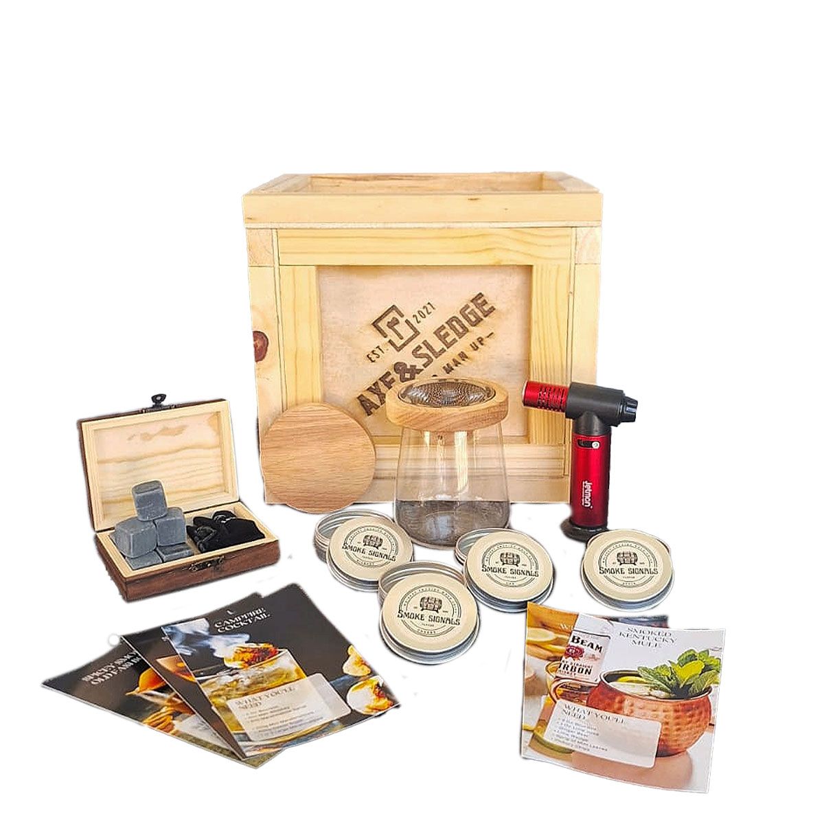 Premium Whiskey Smoking Gift Set with Receipes | Shop Today. Get it ...