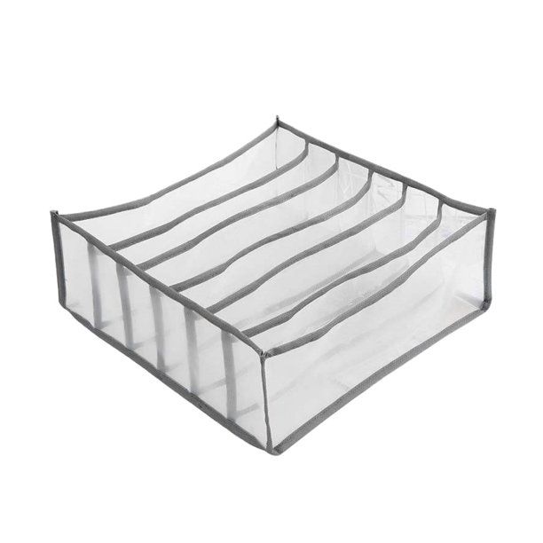 Folding Design Mesh Compartment Storage Box- 6 Grid | Shop Today. Get ...