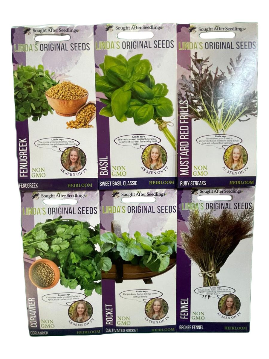 Linda's Original Seeds - Assorted Greens Seeds (6 Pack) | Shop Today ...