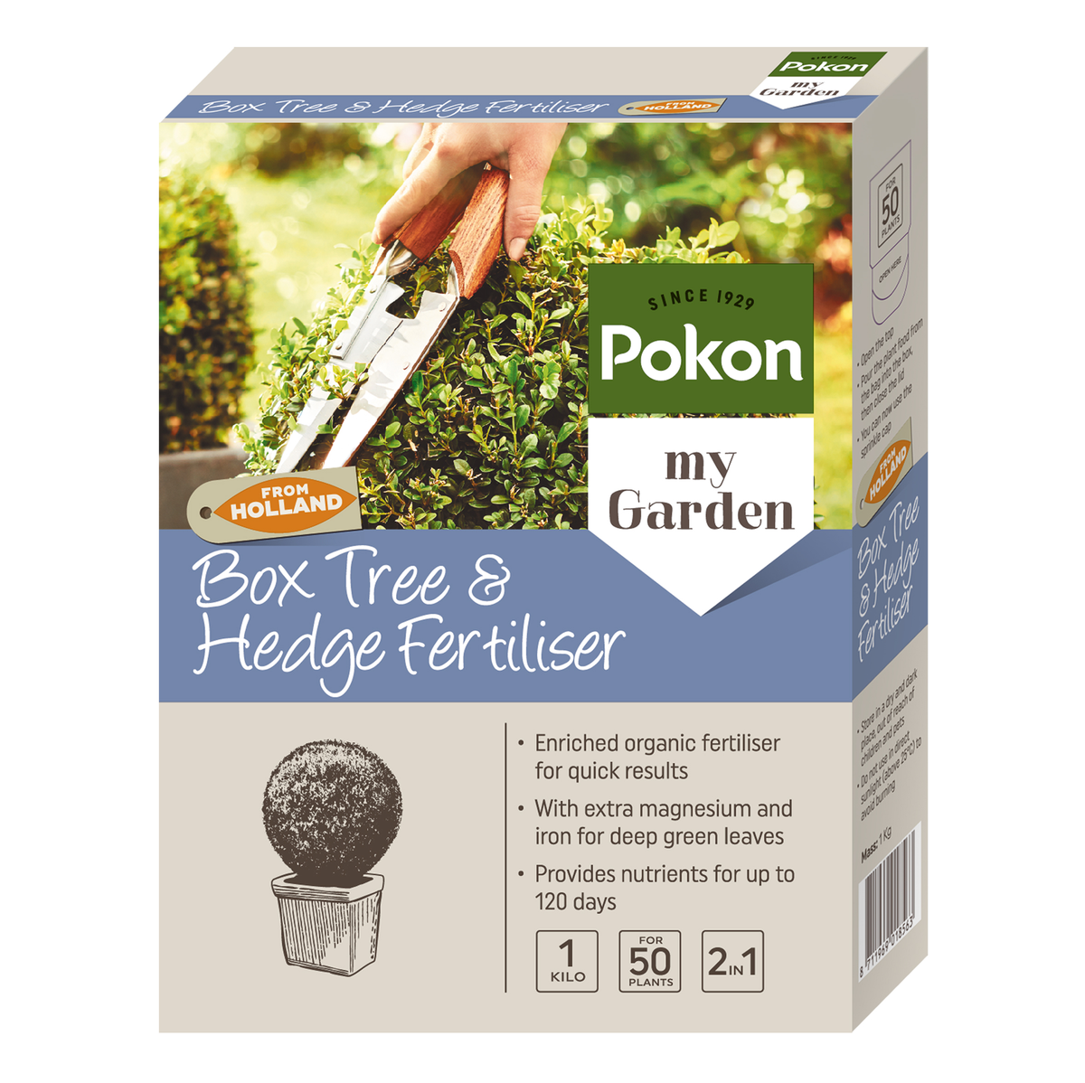 Pokon - Box Tree & Hedge Fertiliser - 1kg | Shop Today. Get it Tomorrow ...