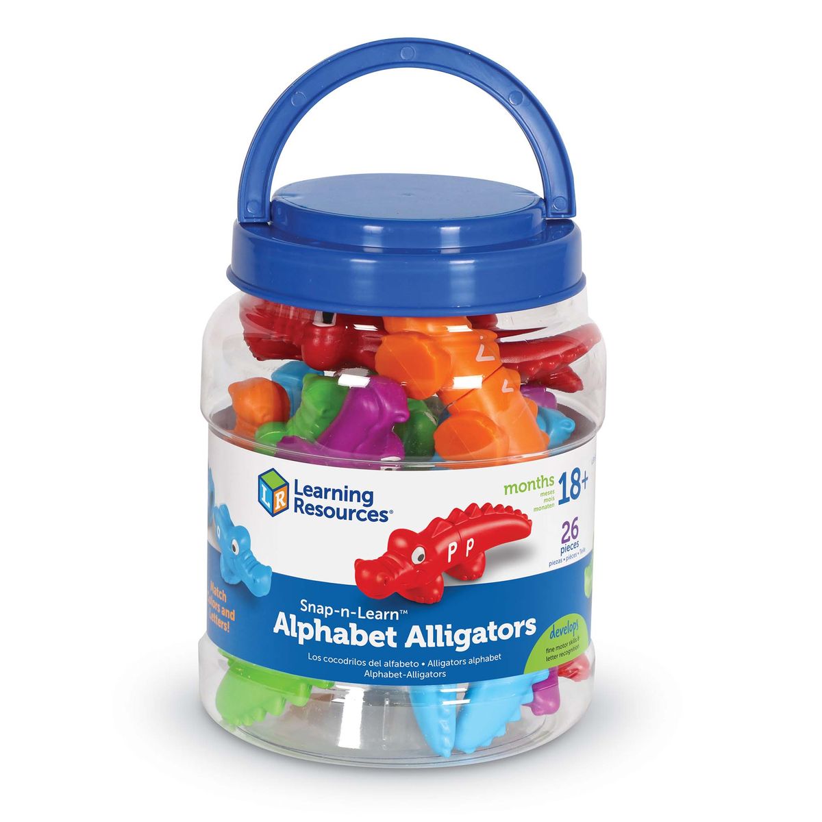 Learning Resources Snap-n-Learn™ Alphabet Gators | Shop Today. Get it ...