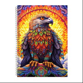 Psychedelic Eagle 3 Gift Idea A4 Notepad 247 | Shop Today. Get it ...