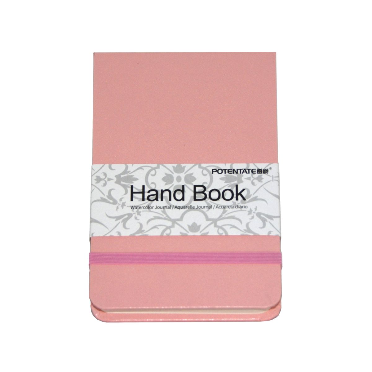 Potentate Watercolour Handbook / Journal 9X14Cm Pink Cover | Shop Today ...