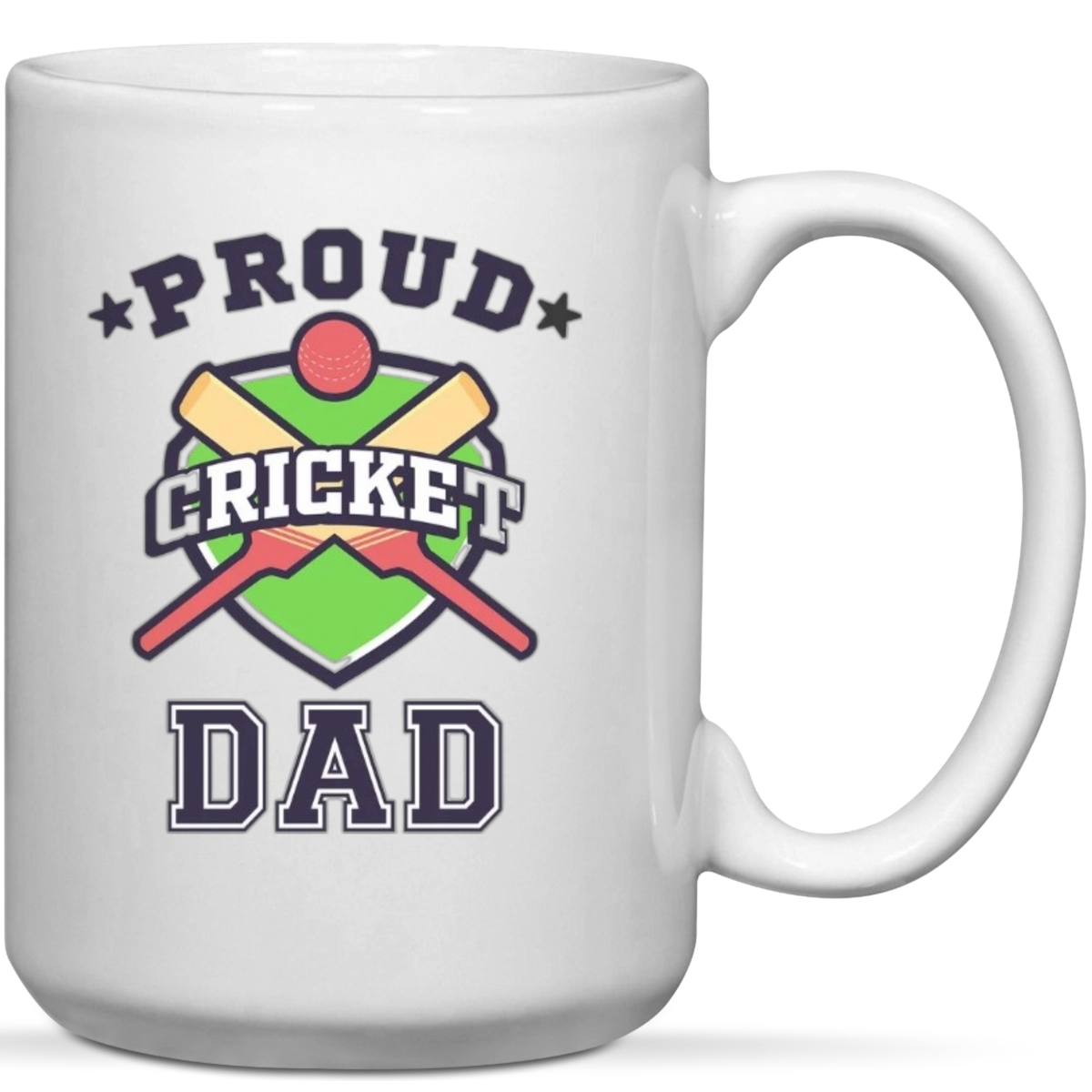 Proud Cricket Dad Birthday Father's Day Christmas Gift Mug | Shop Today ...