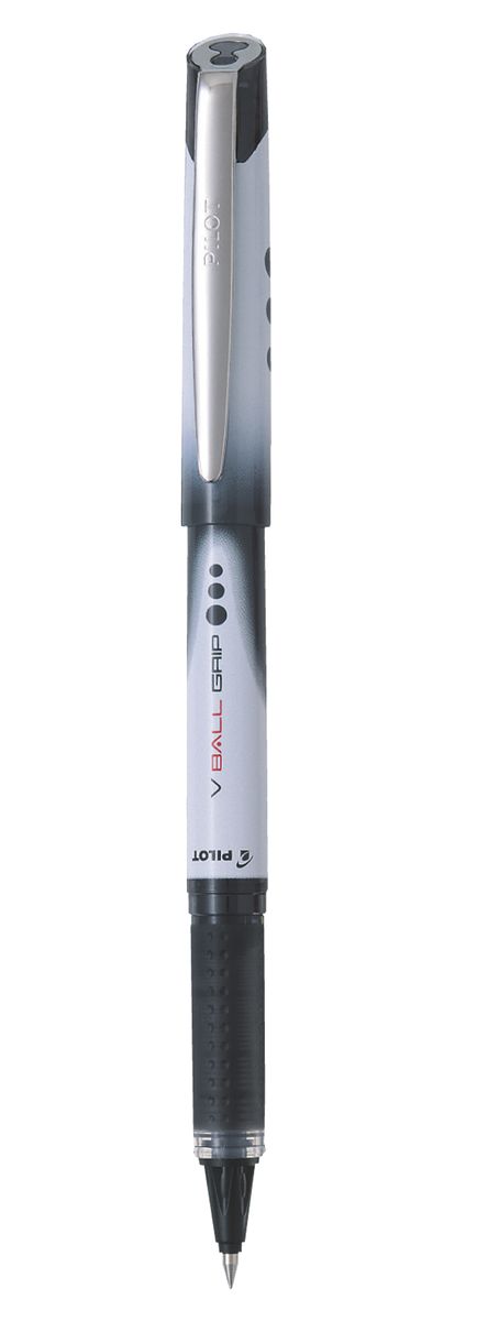 Pilot BLN-VBG V Ball Grip Fine 0.5 Liquid Ink Pen - Box of 12 - Black ...