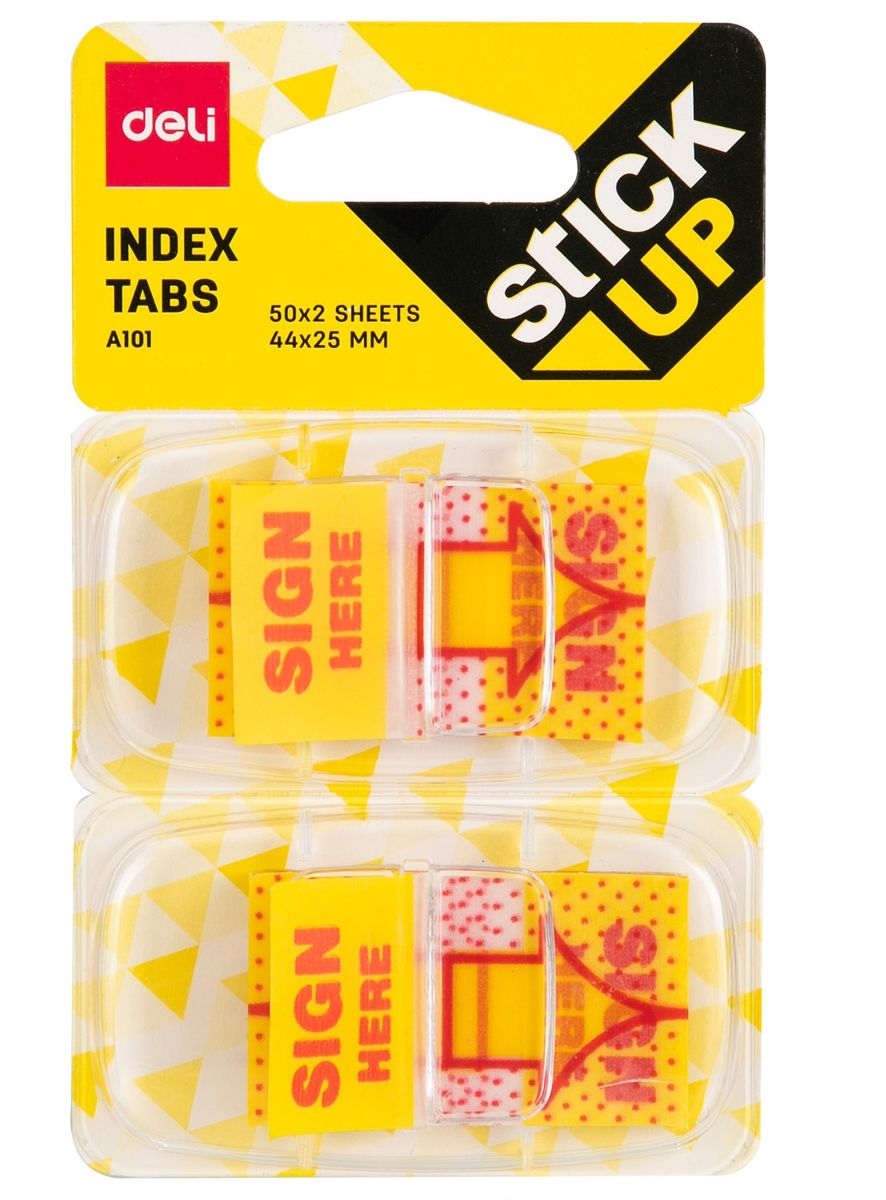 Index Tabs Sign Here (44x25mm) - 10101 | Shop Today. Get it Tomorrow ...