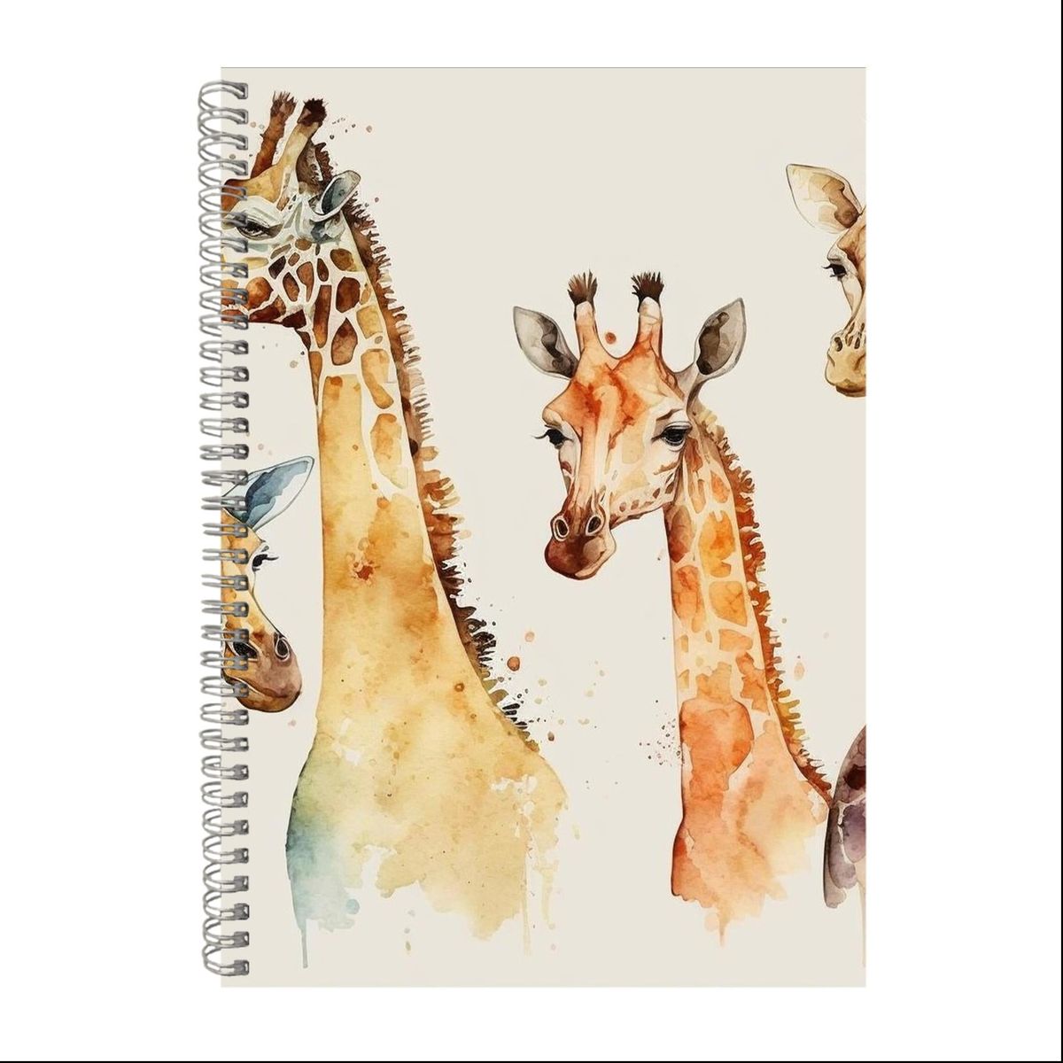 Watercolor Giraffe Gift Idea A4 Notepad 237 | Shop Today. Get it ...