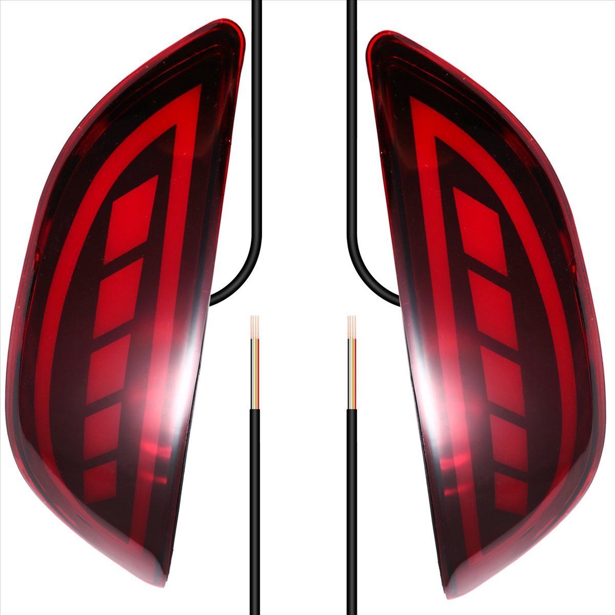 Car Led Rear Bumper Light for Accent Verna Solaris Compatible with ...