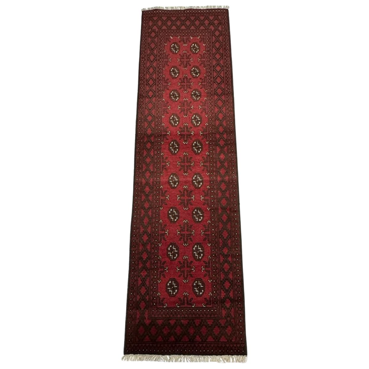 Handmade Afghan Bokhara Runner Rug - 290 x 79cm | Shop Today. Get it ...