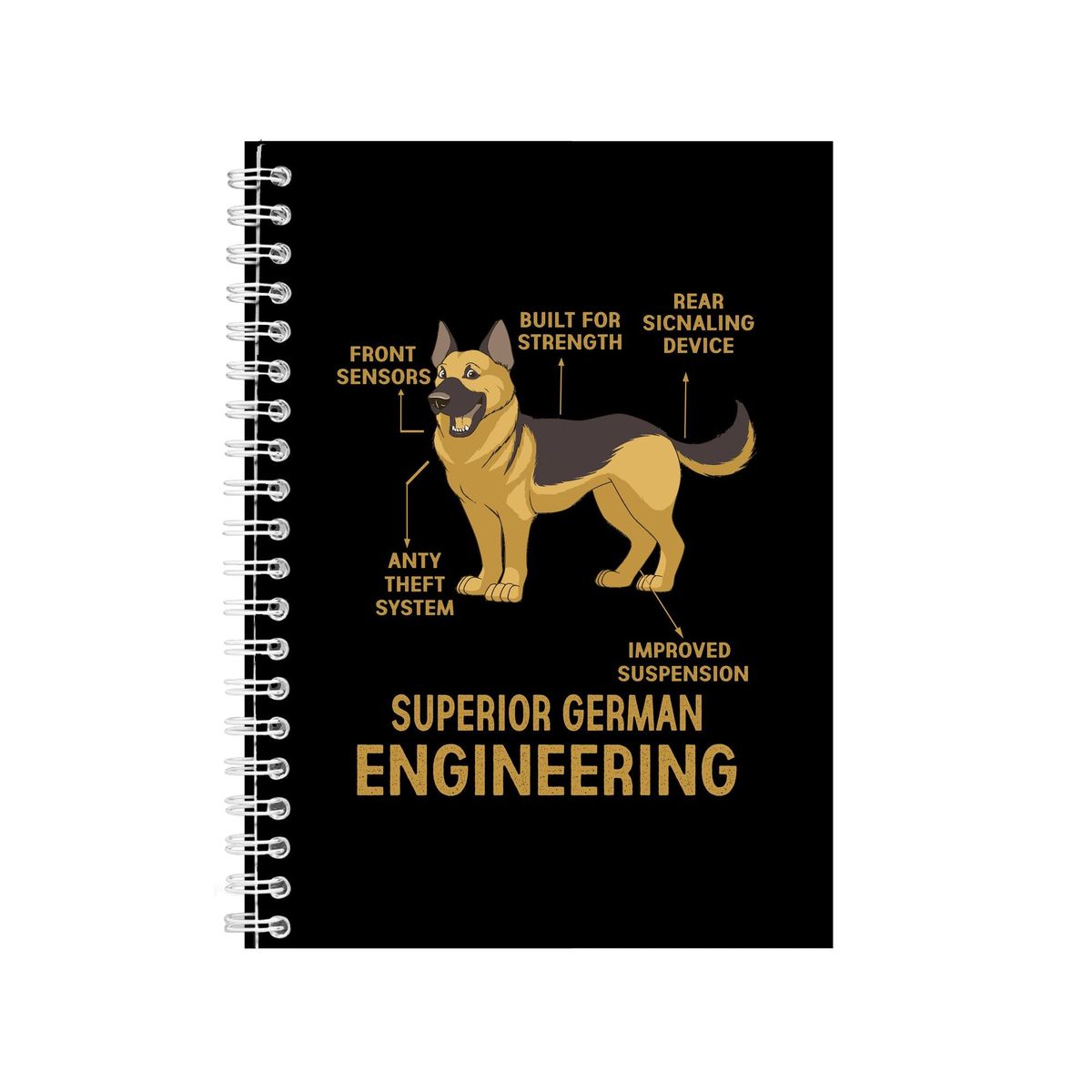 Superior German Engineering Notebook Engineer Gift Idea A5 Notepad 139 ...
