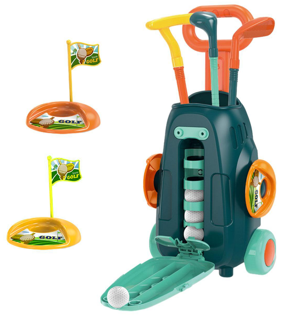 Golf Set For Kids - Toy Golf Kit - Childrens Mini Golf Set Clubs And ...