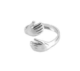 Stainless Steel Hug Me Ring - Adjustable | Shop Today. Get it Tomorrow ...