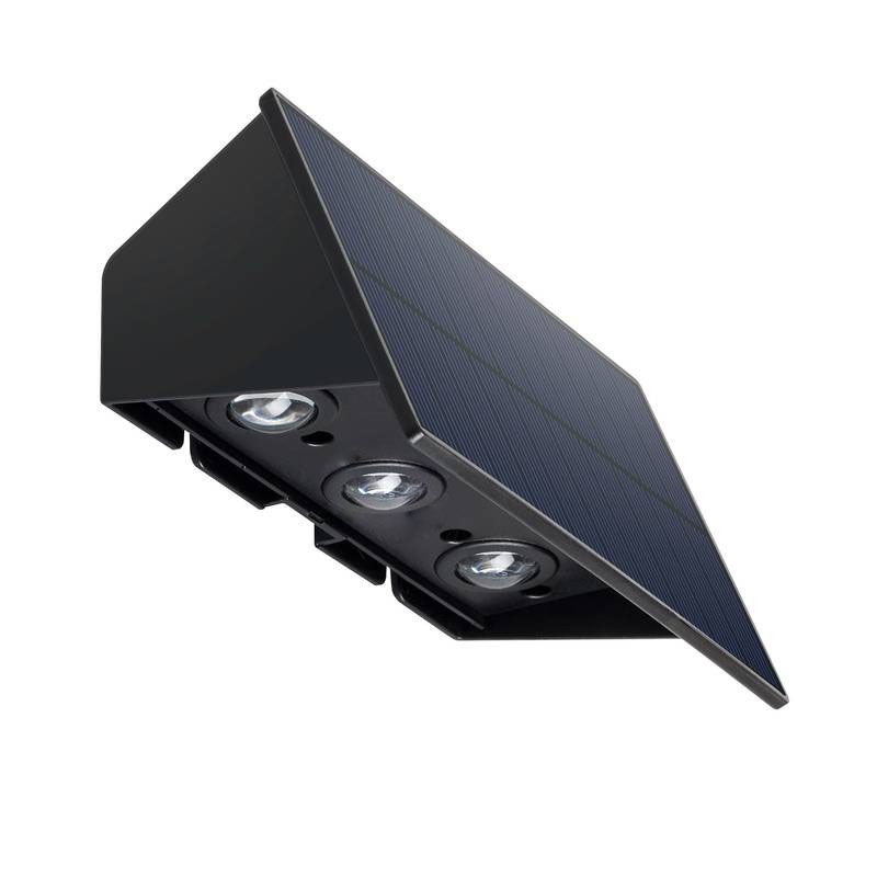 DrLight Solar Modern Double Sided Lighting Wall Light - Trible Colour ...