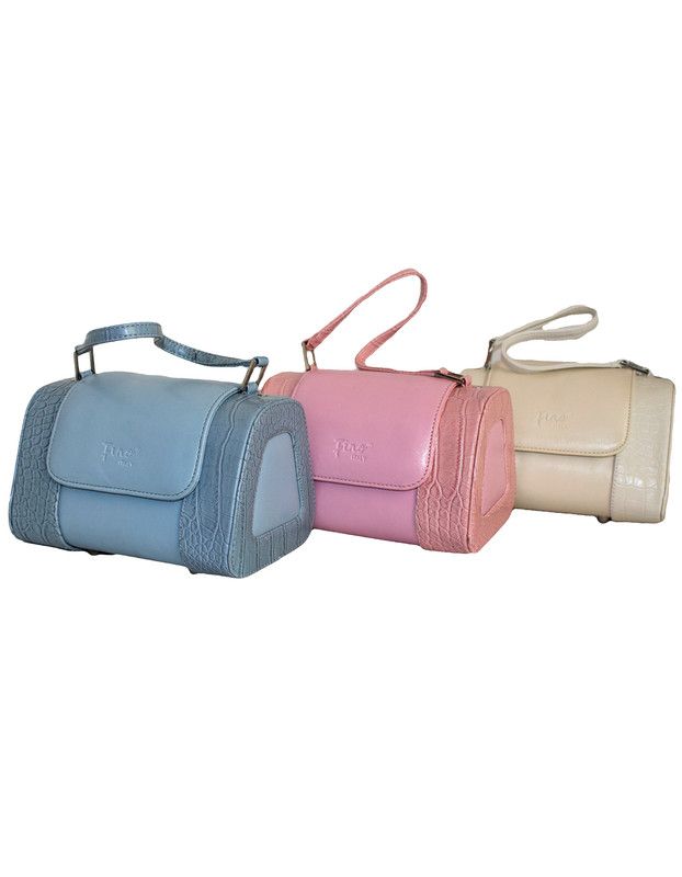 Fino SK-5550 Mini Faux Leather Crocodile Skin Print Vanity case gift ...